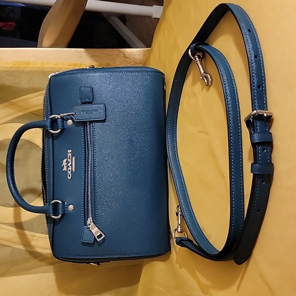 Coach | Bags | New Coach Strap Tag In Deep Turquoise | Poshmark